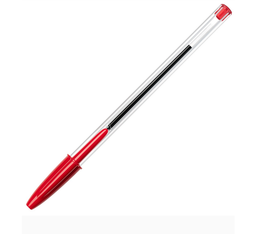Bic Ballpoint Pen Medium Point Red - Bienville Supplies